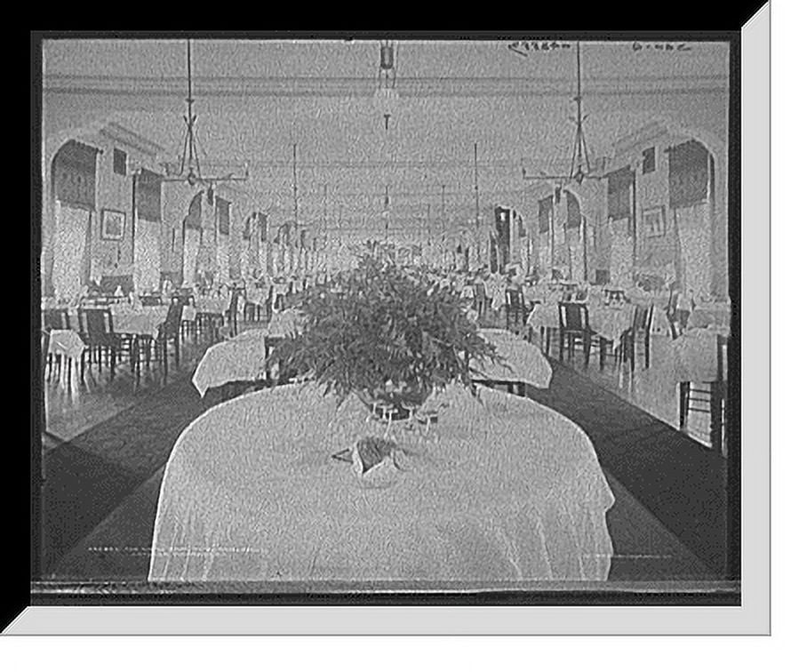 Historic Framed Print, The Dining room, Hotel Kaaterskill, Catskill ...