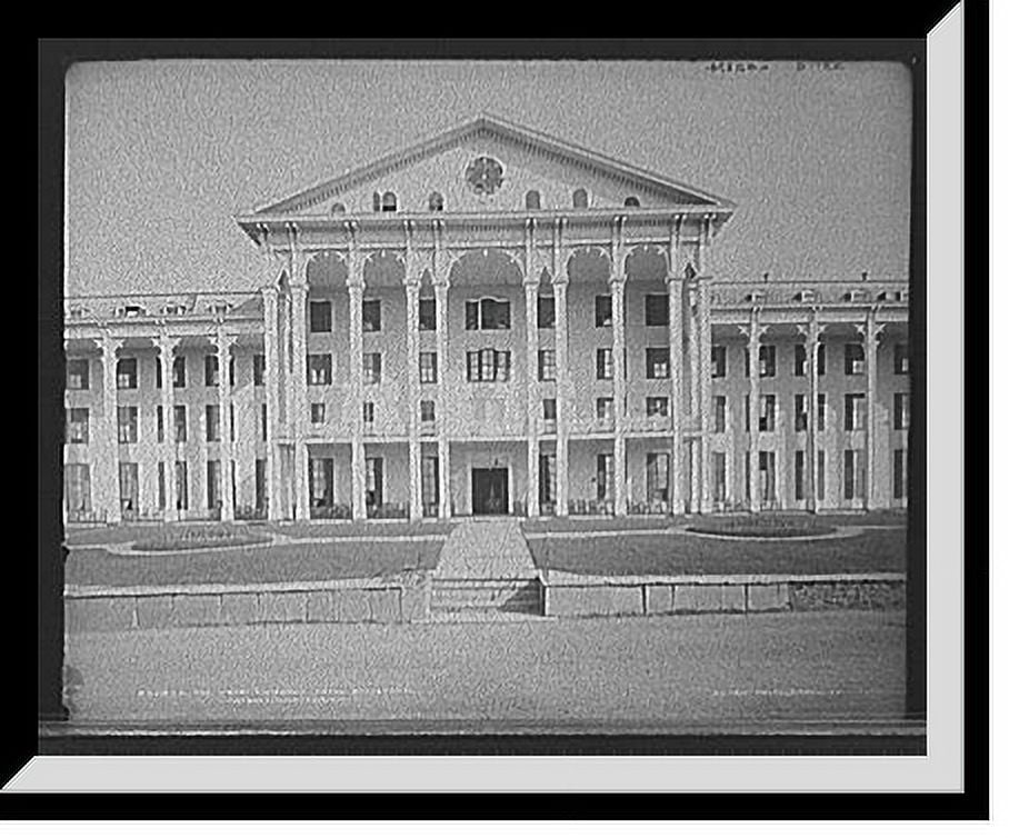 Historic Framed Print, The Front entrance, Hotel Kaaterskill, Catskill ...