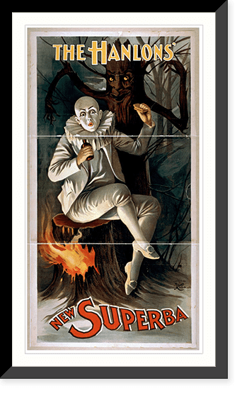 Historic Framed Print, The Hanlons new Superba - 2, 17-7/8" x 21-7/8 ...