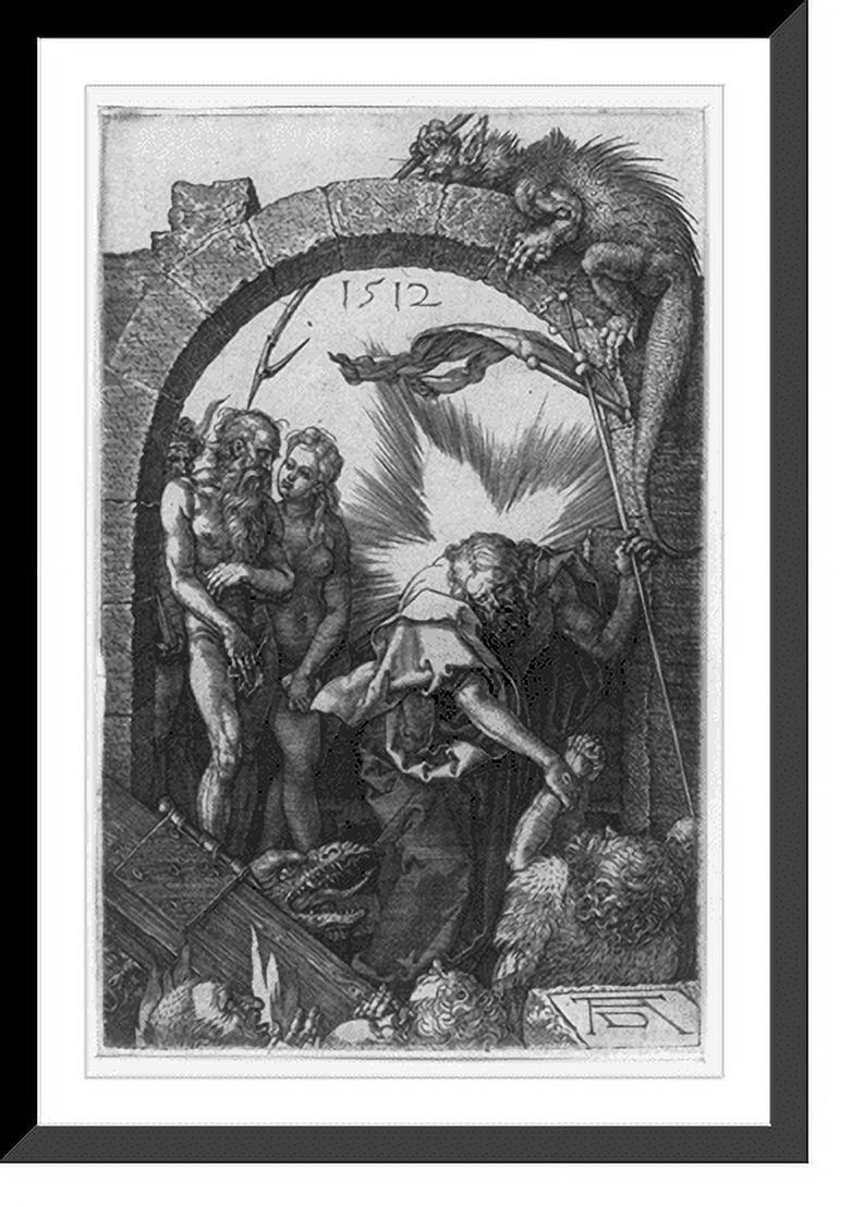 Historic Framed Print, The Harrowing of Hell, 17-7/8" x 21-7/8 ...