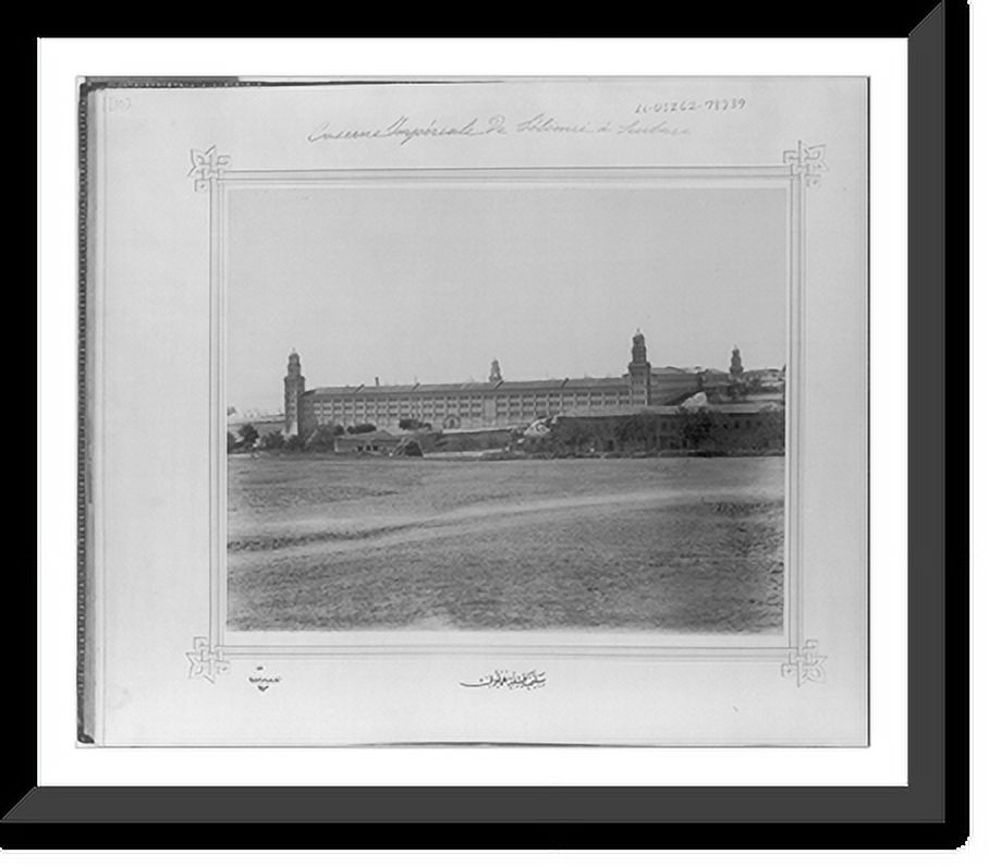 Historic Framed Print, [The Imperial Selimiye Barracks].Lieutenant ...