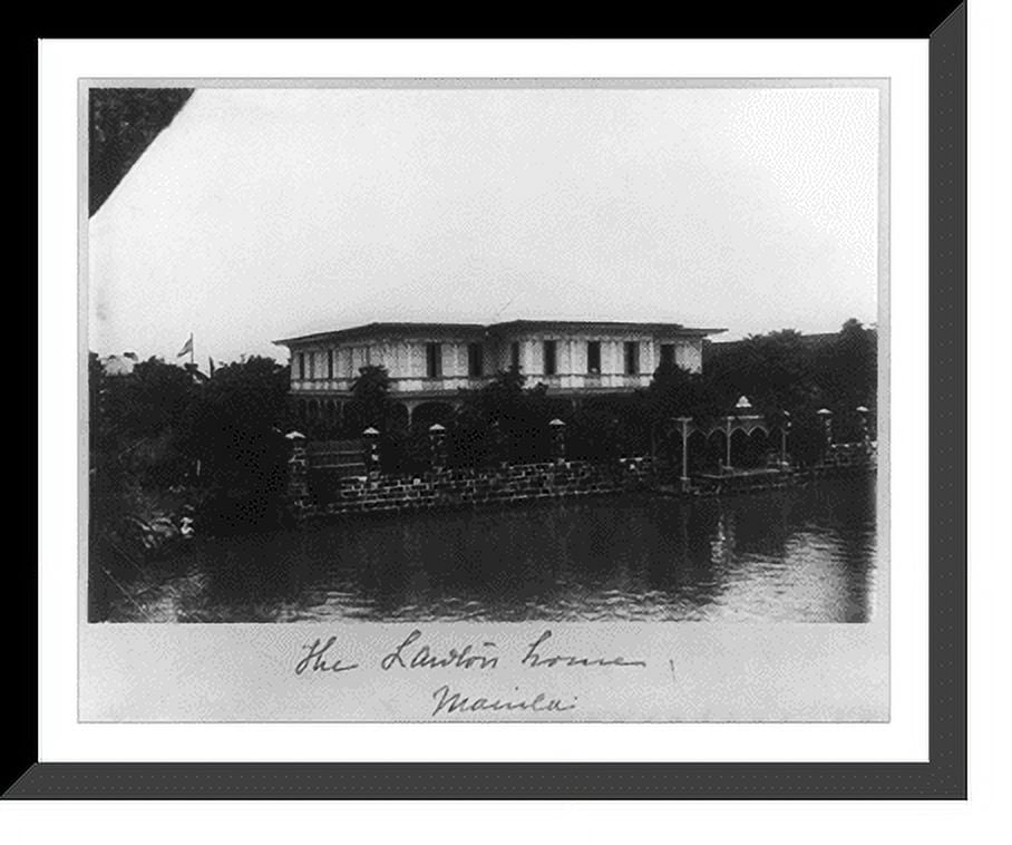 Historic Framed Print, The Lawton house, Manila - 2, 17-7/8" x 21-7/8 ...