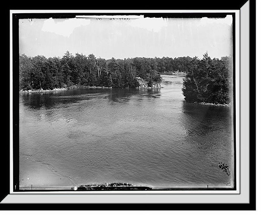 Historic Framed Print, The Lost Channel, Thousand Islands - 3, 17-7/8 ...