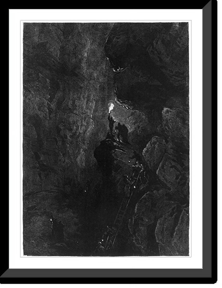 Historic Framed Print, The Mammoth Dome in Mammoth Cave, Kentucky (full ...