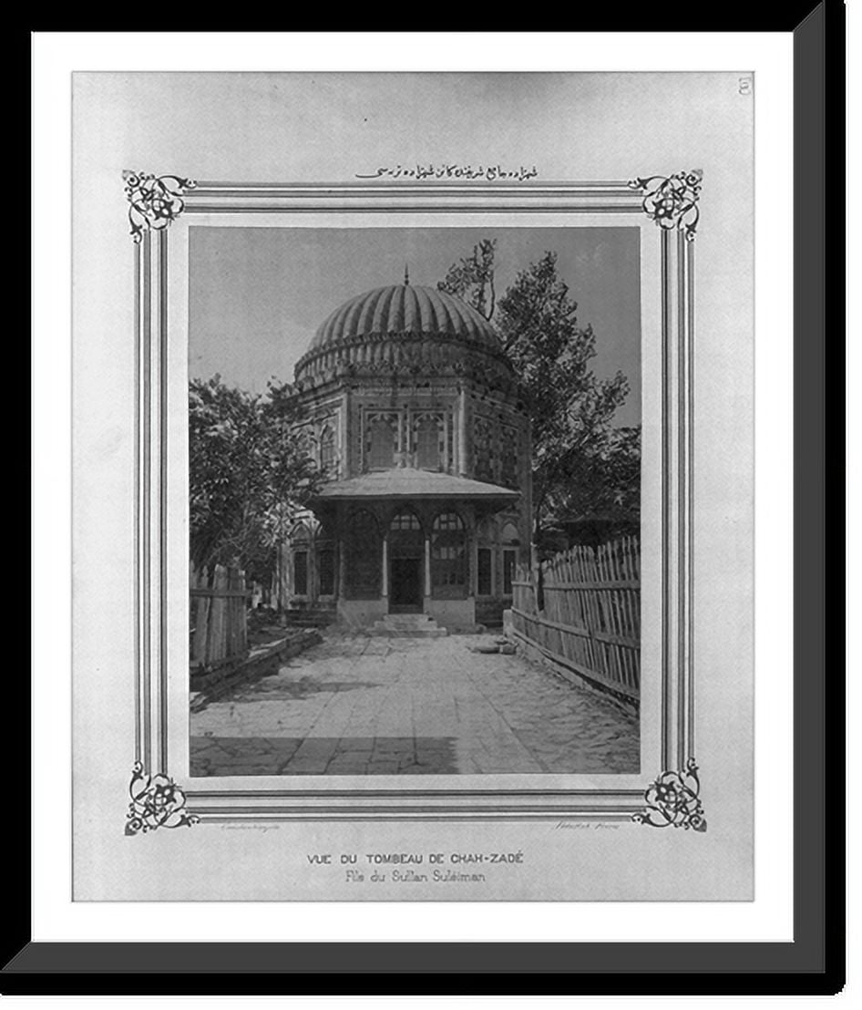 Historic Framed Print, [The Mausoleum of the Prince (Sehzade Mehmet ...