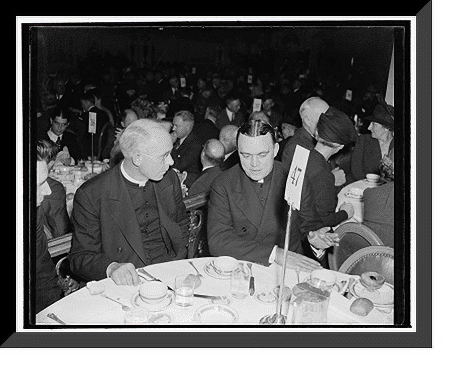 Historic Framed Print, The Rev. John F. O'Hara, President, University ...