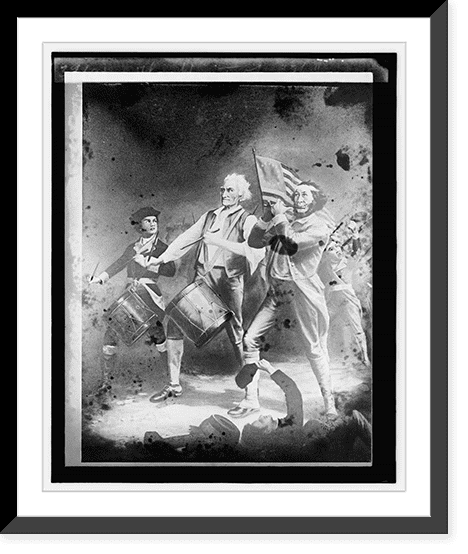 Historic Framed Print, The Spirit of 76"", 17-7/8" x 21-7/8" - Walmart.com
