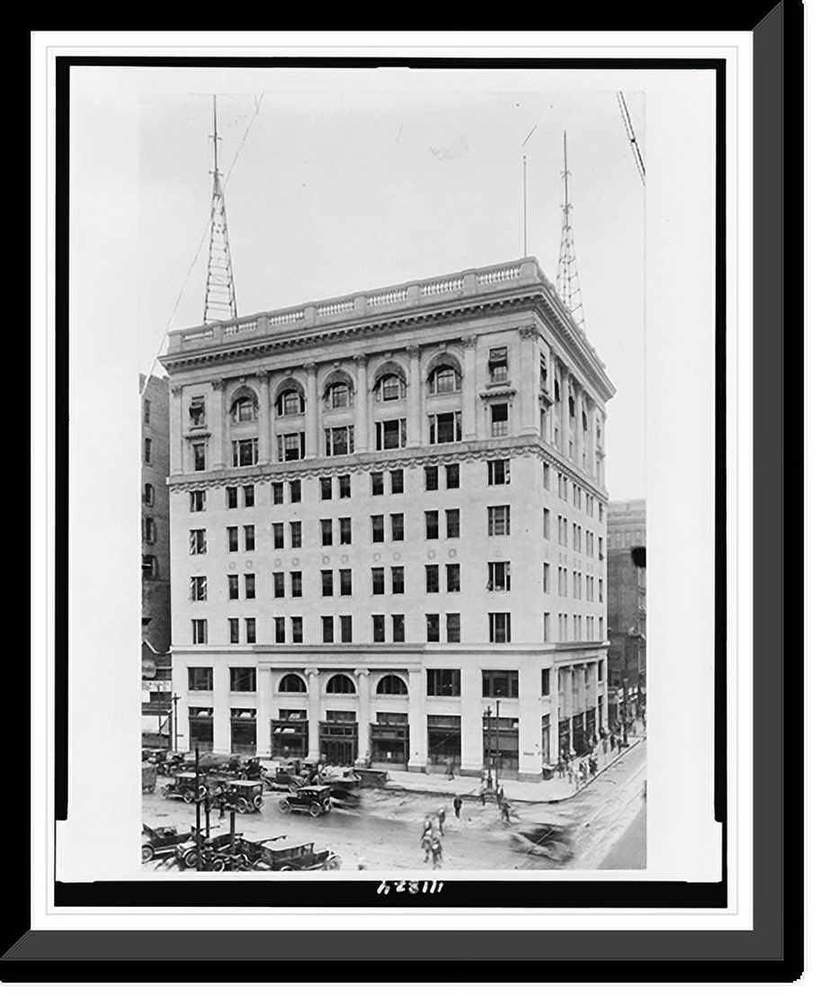 Historic Framed Print, [The St. Louis Post Dispatch building, Saint ...
