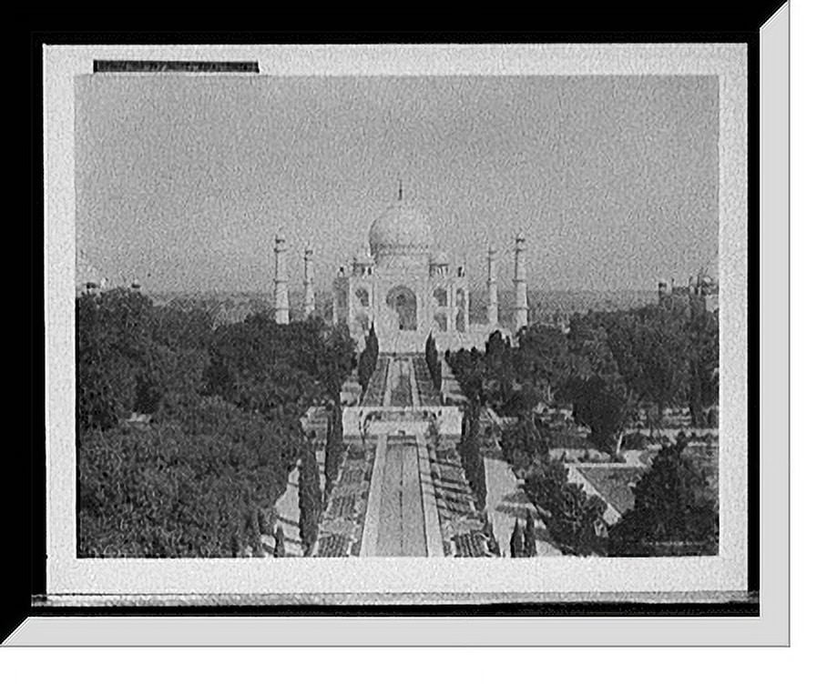 Historic Framed Print, The Taj Mahal, Agra, India, 17-7/8" x 21-7/8 ...