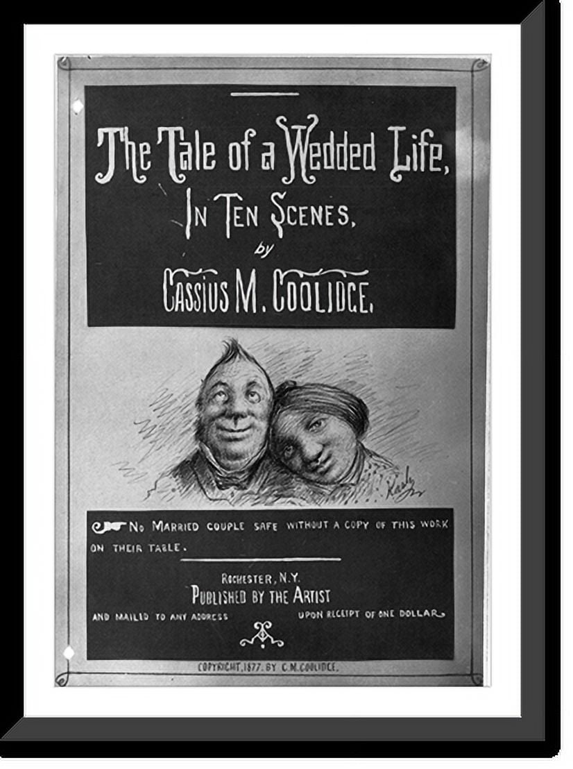 Historic Framed Print, The Tale of a Wedded Life, in Ten Scenes, by ...