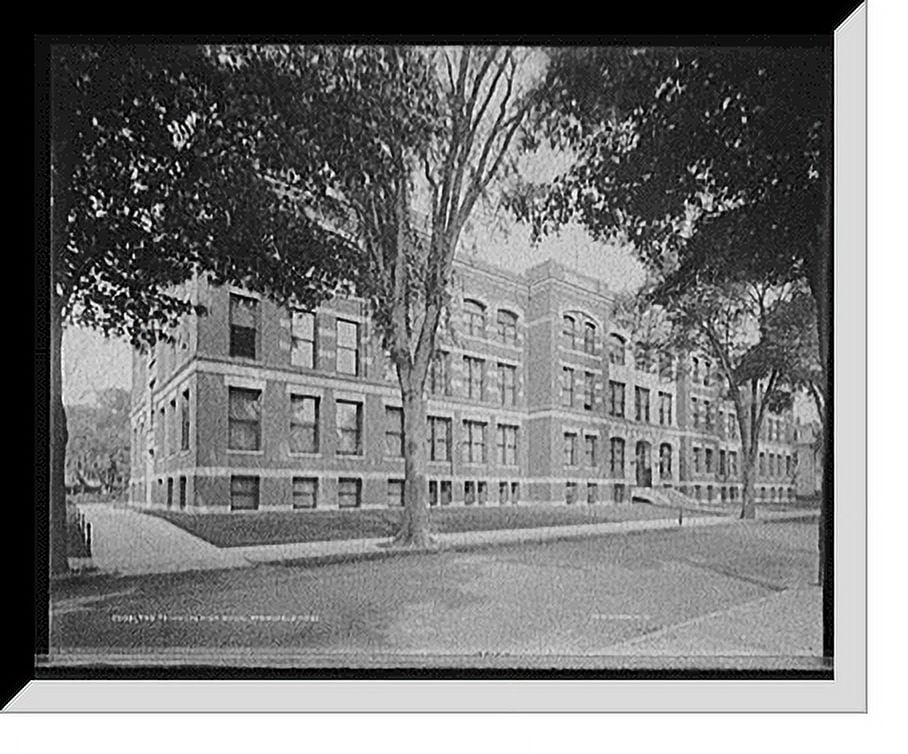 Historic Framed Print, The Technical high school, Springfield, Mass ...