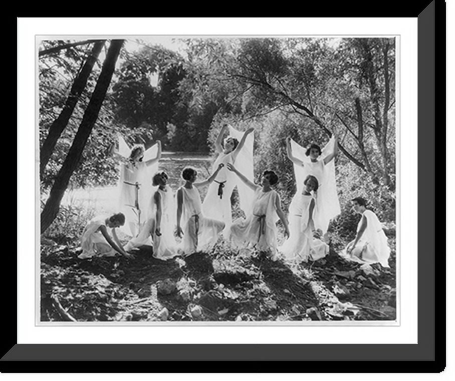 Historic Framed Print, The art of Terpsichore in its glory, 17-7/8" x ...