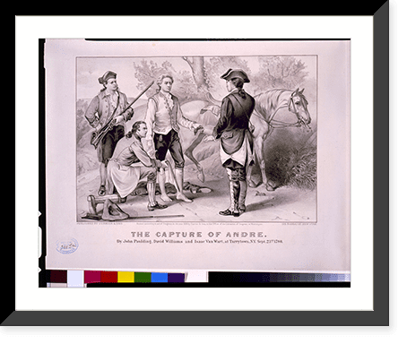 Historic Framed Print, The capture of Andre: By John Paulding, David ...