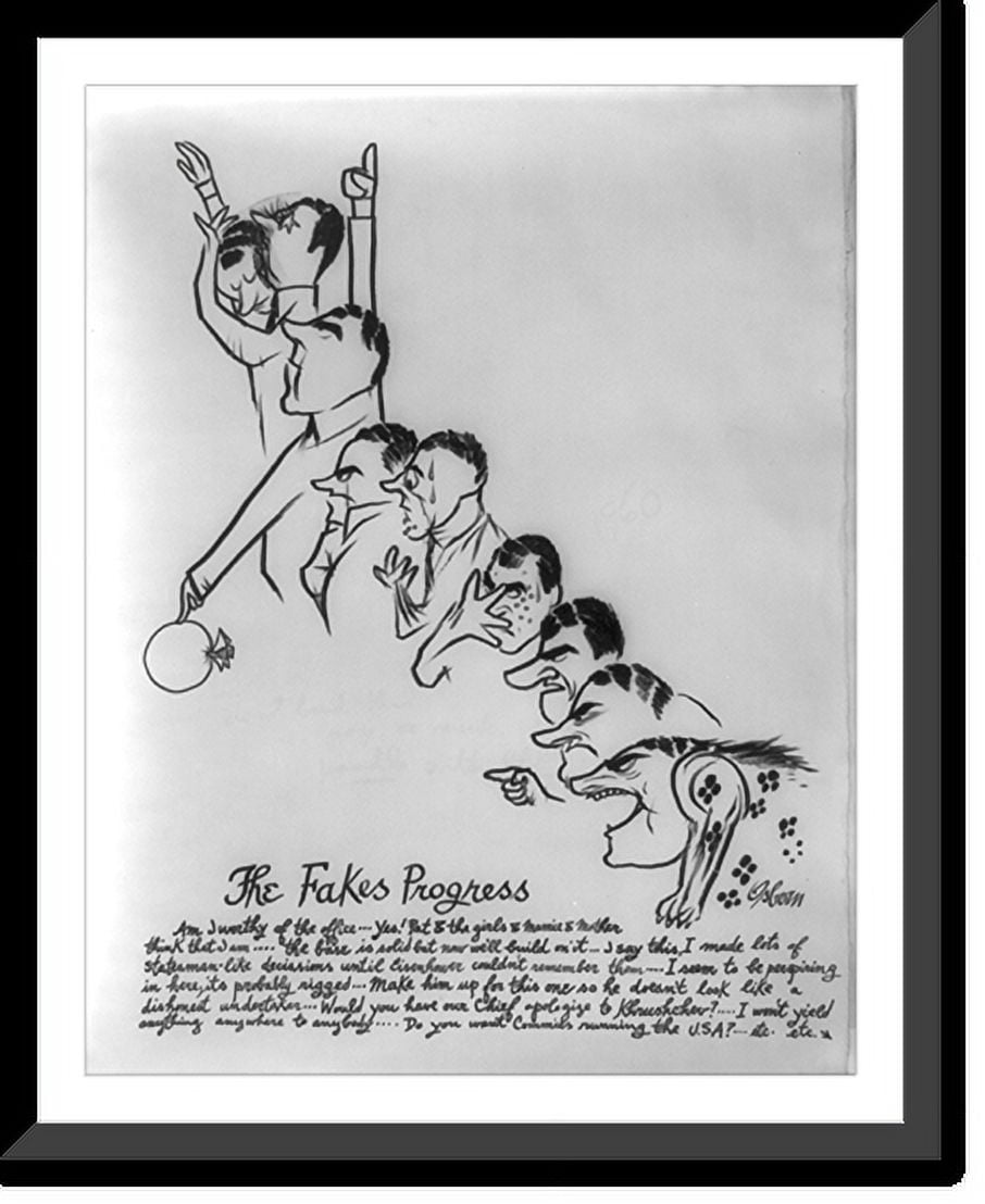 Historic Framed Print, The fakes progress, 17-7/8" x 21-7/8" - Walmart.com