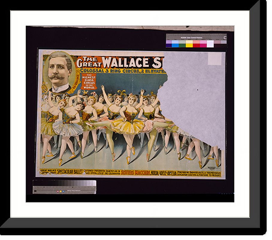Historic Framed Print, The great Wallace s[hows] : colossal 3 ring ...