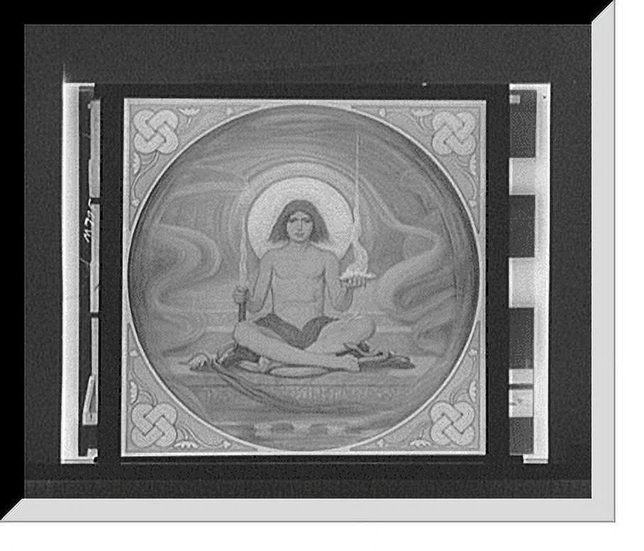 Historic Framed Print, [The keeper of the threshold] - 2, 17-7/8" x 21 ...