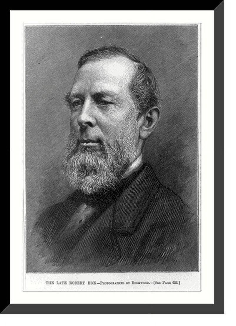 Historic Framed Print, The late Robert How, 17-7/8" x 21-7/8" - Walmart.com