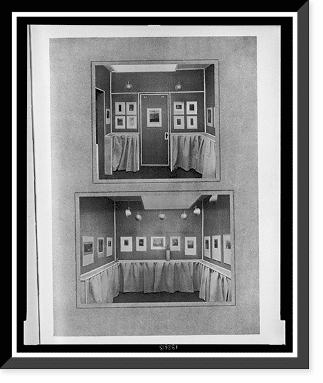 Historic Framed Print, [The little galleries of the Photo-Secession ...