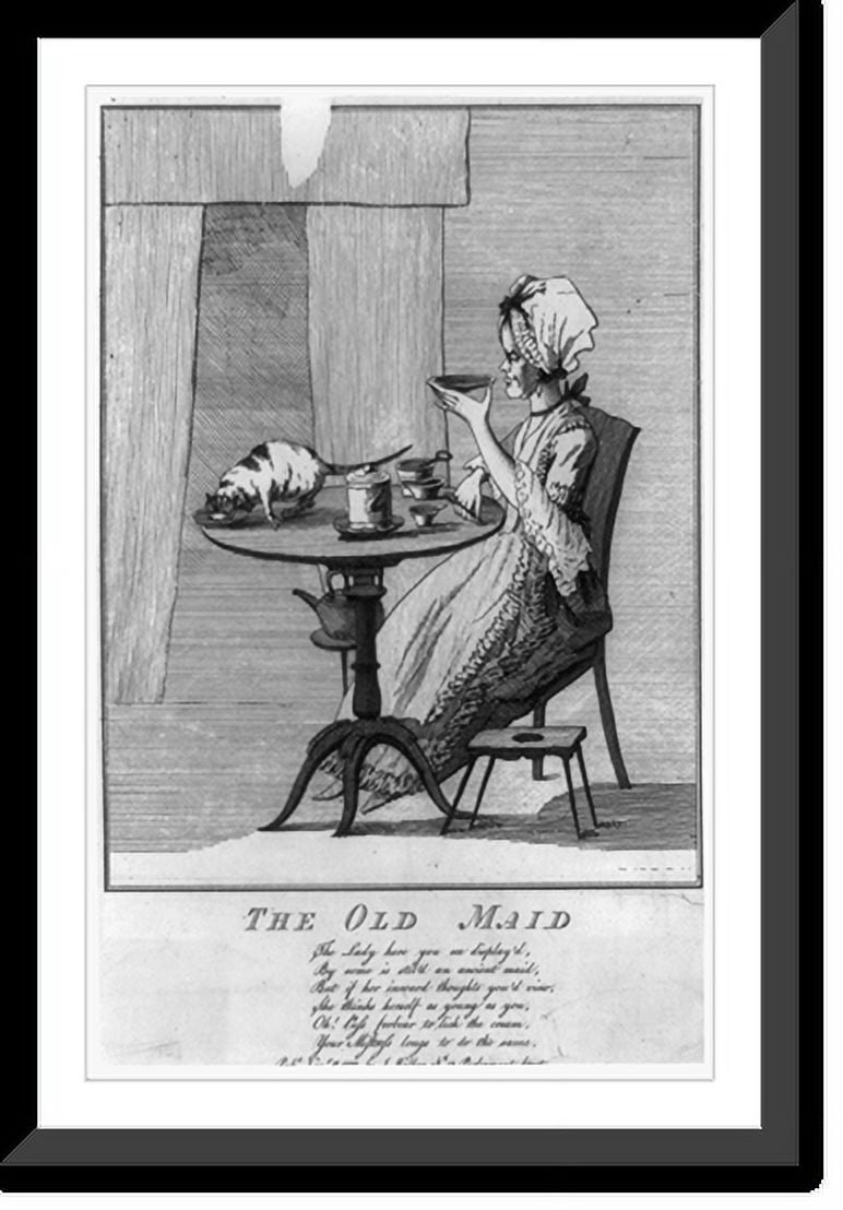 Historic Framed Print, The old maid - 3, 17-7/8" x 21-7/8" - Walmart.com