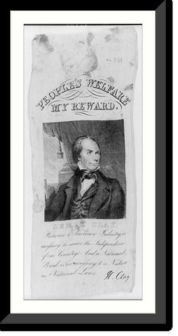 Historic Framed Print, The people's welfare my reward, 17-7/8" x 21-7/8 ...