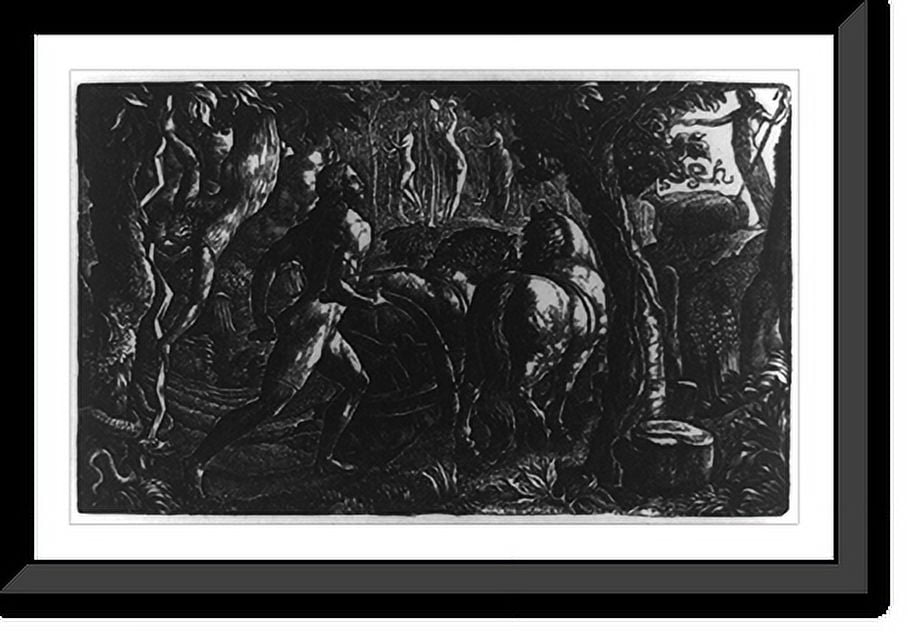 Historic Framed Print, The ploughman, 17-7/8" x 21-7/8" - Walmart.com
