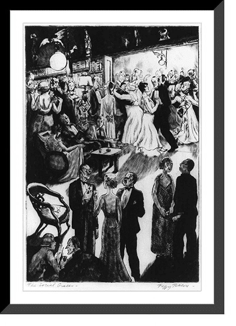 Historic Framed Print, The social graces, 17-7/8" x 21-7/8" - Walmart.com