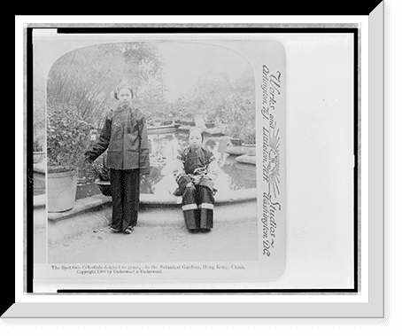 Historic Framed Print, The spot two Celestials deigned to grace - in ...