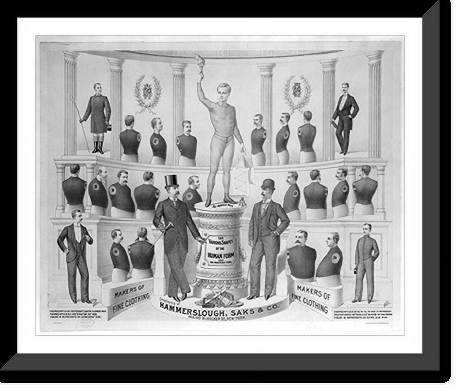 Historic Framed Print, The various shapes of the human form that we ...