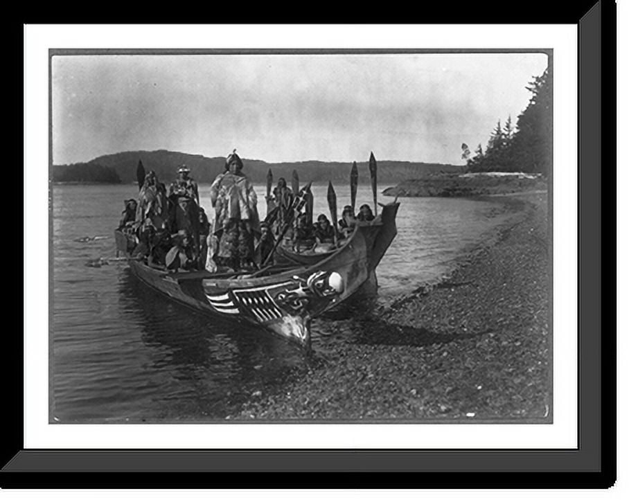 Historic Framed Print, The wedding party. Qagyuhl, 17-7/8" x 21-7/8 ...