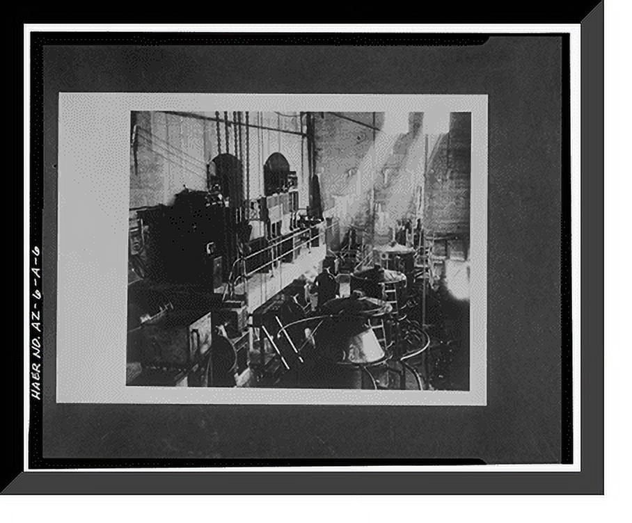 Historic Framed Print, Theodore Roosevelt Dam, Transformer House, Salt ...
