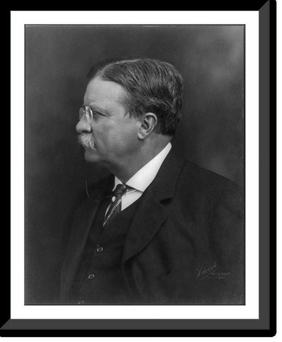 Historic Framed Print, [Theodore Roosevelt, head-and-shoulders portrait ...