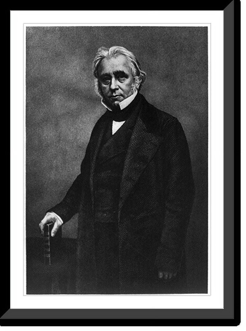 Historic Framed Print, Thomas Babington Macaulay, 1800-1859, 17-7/8" x ...