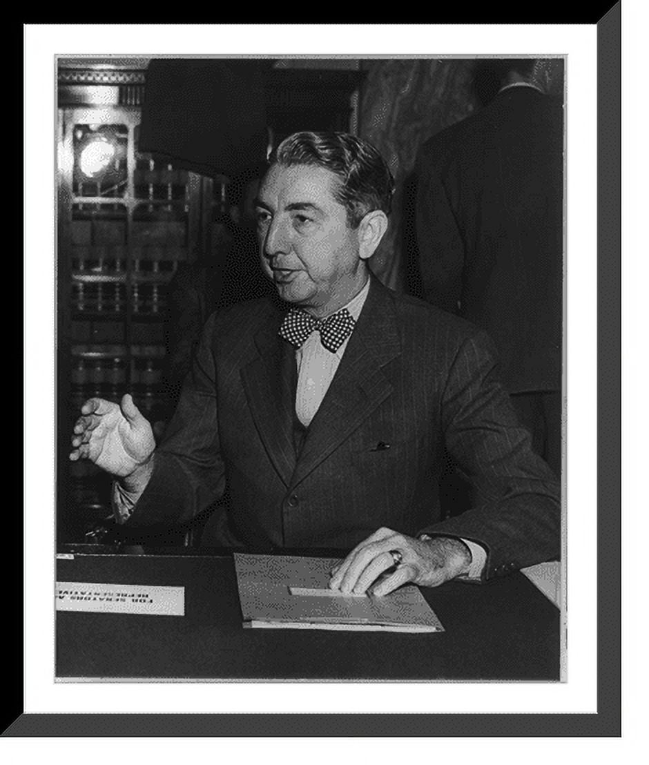 Historic Framed Print, [Thomas Campbell Clark, 1899- , half-length ...
