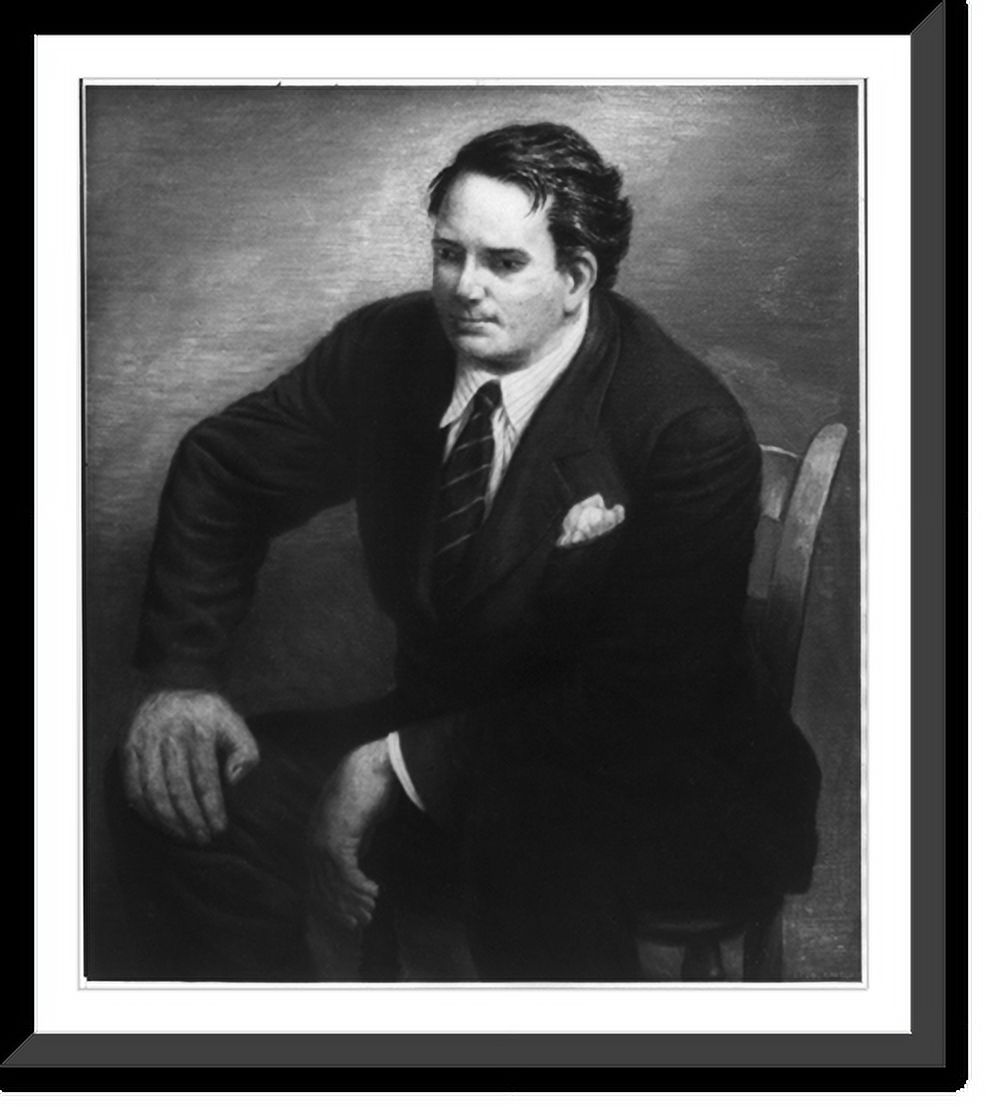 Historic Framed Print, [Thomas Clayton Wolfe, 1900-1938, three-quarter ...