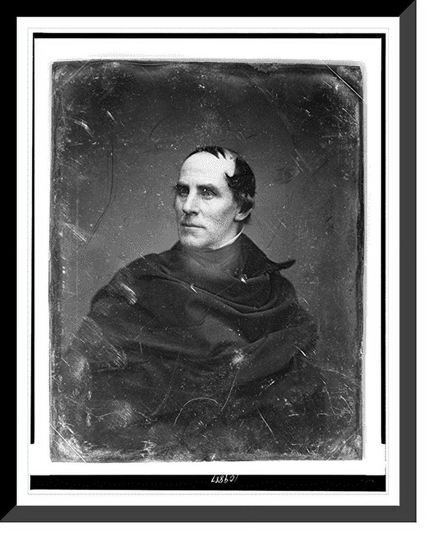 Historic Framed Print, [Thomas Cole, head-and-shoulders portrait ...