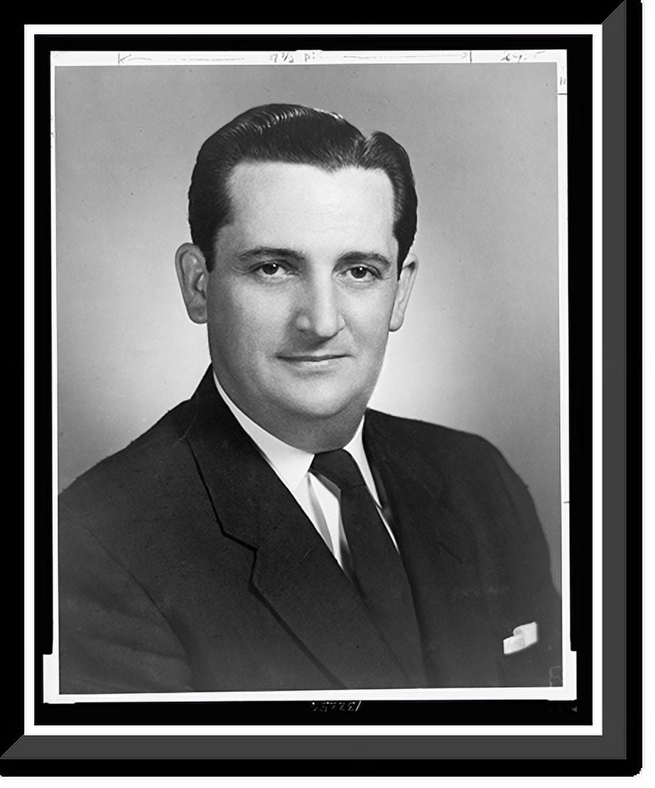 Historic Framed Print, [Thomas Dale Alford, head-and-shoulders portrait ...