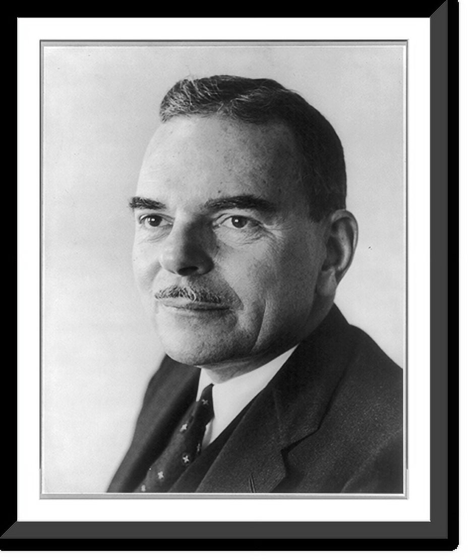 Historic Framed Print, [Thomas Edmund Dewey, 1902-1971, bust portrait ...