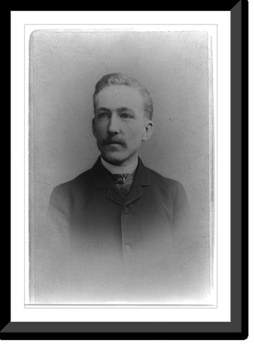 Historic Framed Print, [Thomas Sadler Roberts, head-and-shoulders ...