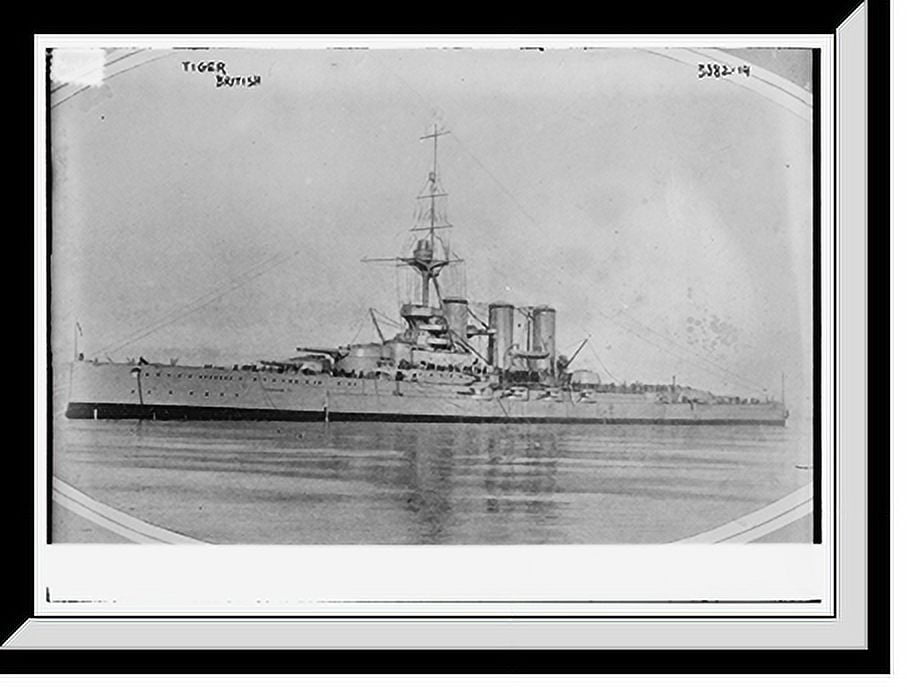 Historic Framed Print, Tiger . Brit., 17-7/8" x 21-7/8" - Walmart.com