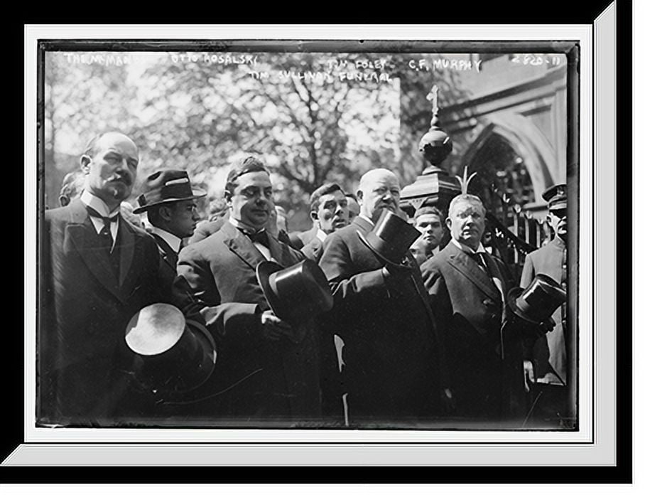 Historic Framed Print, Tim Sullivan funeral McManus, Rosalski, Foley ...