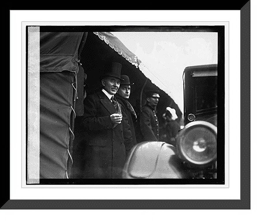 Historic Framed Print, Timothy A. Smiddy at W.H. reception, 1/1/25, 17 ...