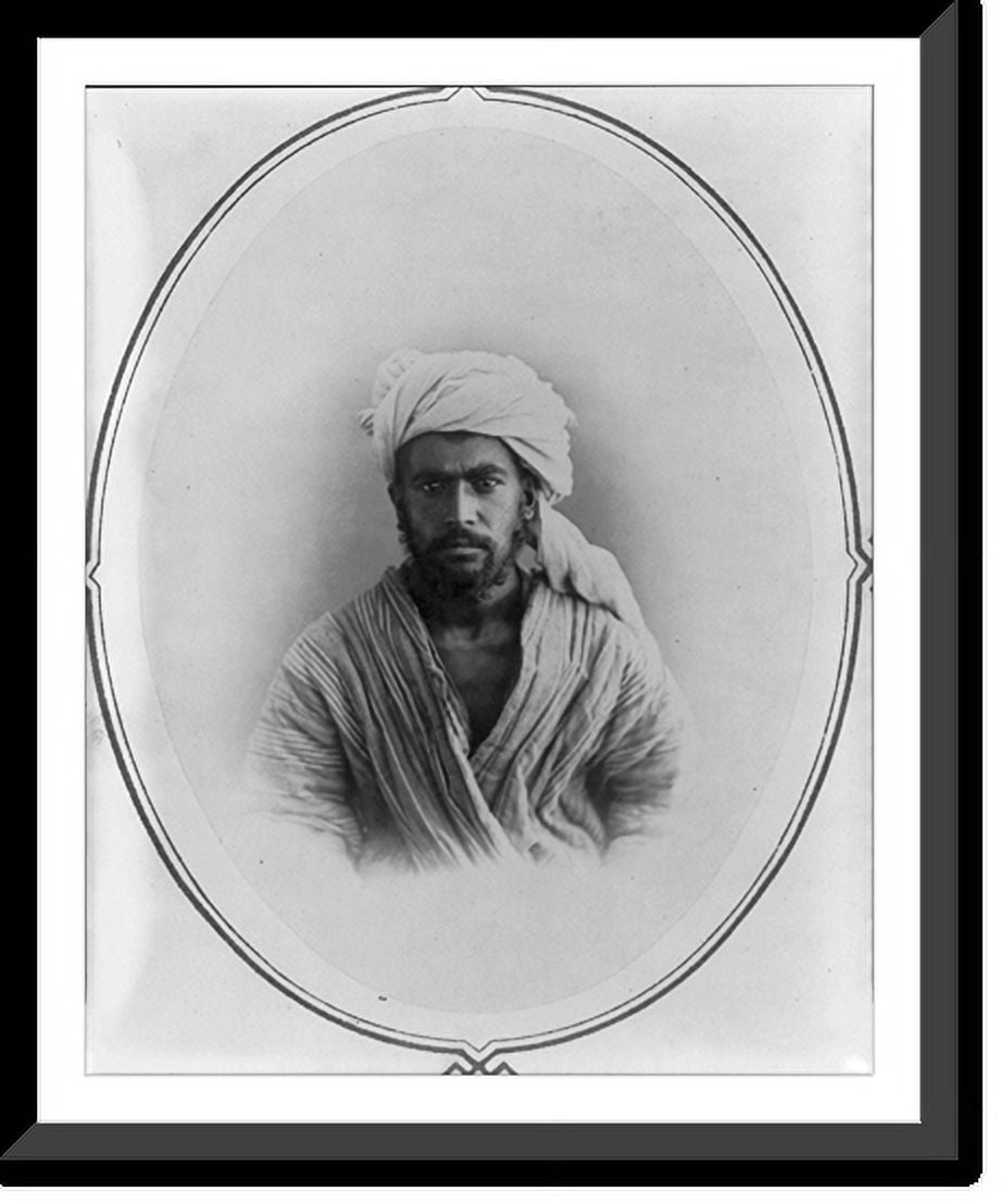 Historic Framed Print, Tipy narodnostei turkestanskago kraia. Tsygane ...