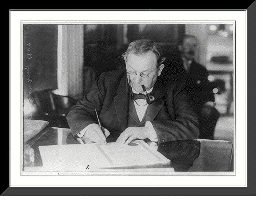 Historic Framed Print, [Tom Loftin Johnson, 1854-1911, half-length ...