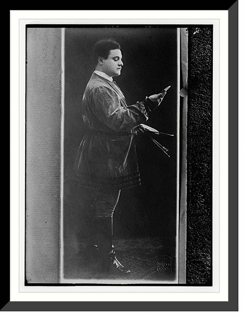 Historic Framed Print, Tosca played by Gigli, 17-7/8" x 21-7/8 ...