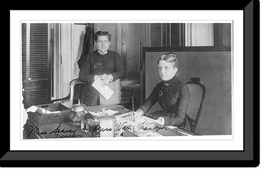 Historic Framed Print, Treasury Dept. employees - Miss Jane Searey and ... Historic Framed Print, Treasury Dept. employees - Miss Jane Searey and ...
