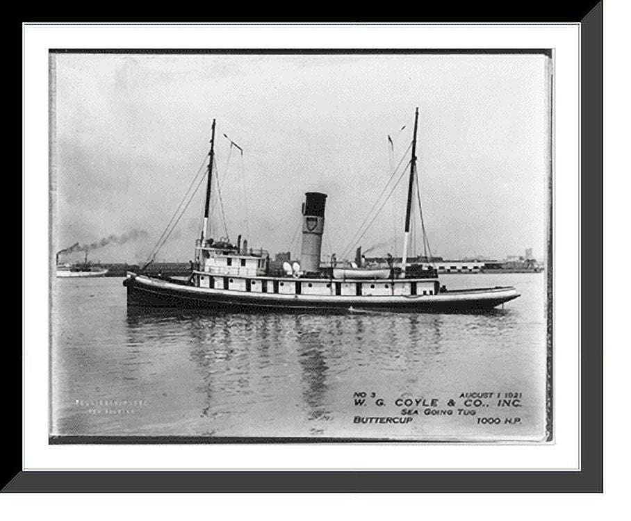 Historic Framed Print, [Tugs of W.G. Coyle & Co., Inc., New Orleans ...
