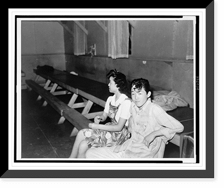 Historic Framed Print, [Tule Lake segregation center, Newell ...