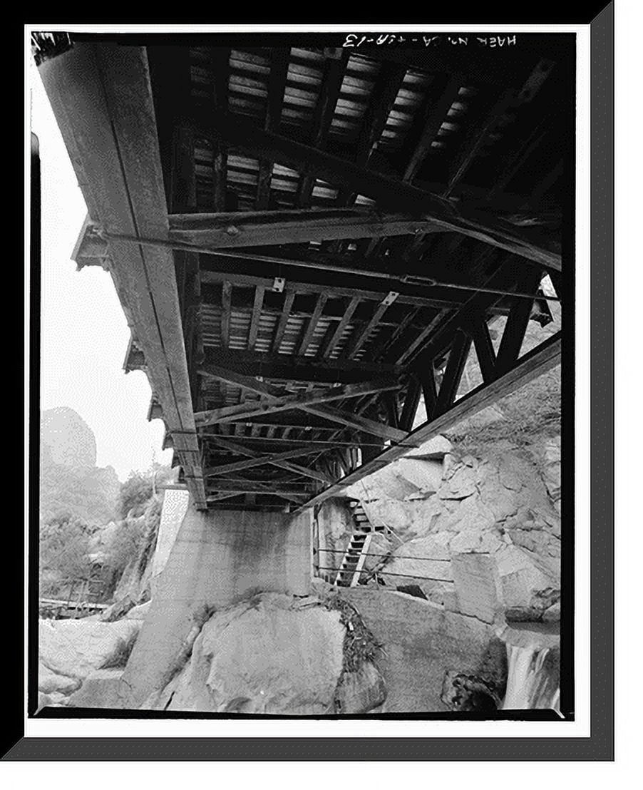 Historic Framed Print, Tule River Hydroelectric Complex, Tule River ...
