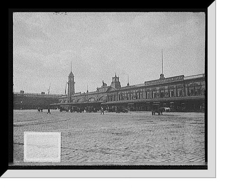 Historic Framed Print, [Twenty-third Street piers, North River, New ...