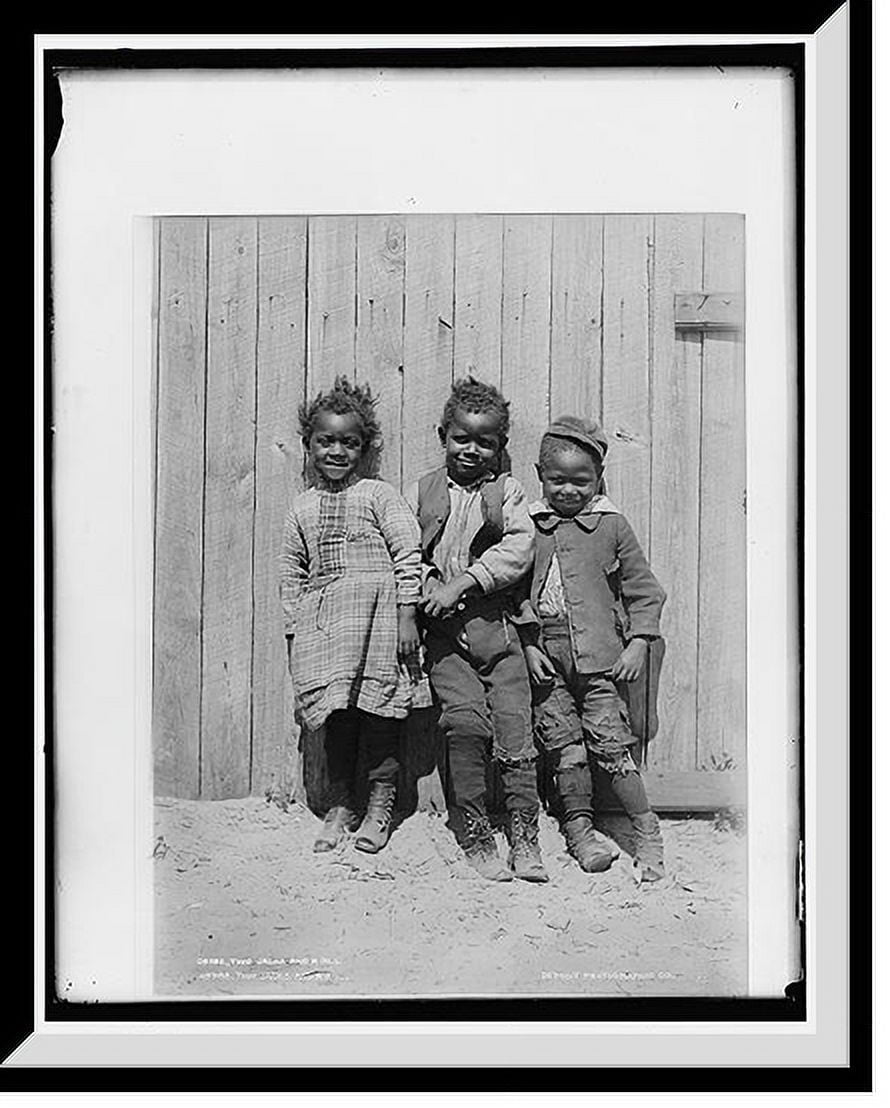 Historic Framed Print, Two Jacks and a Jill, 17-7/8" x 21-7/8 ...